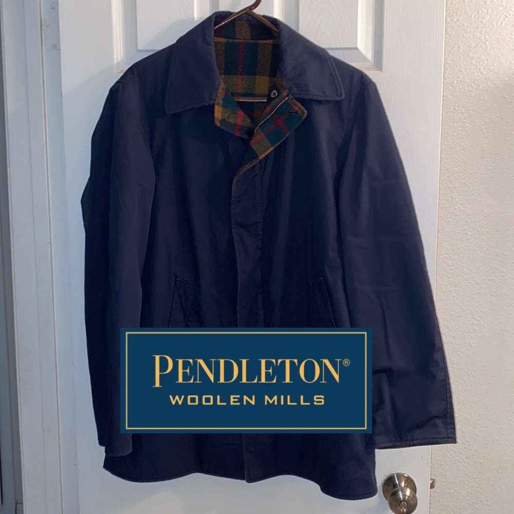 Rare Vintage 1950’s Pendleton Reversible Coat - Gem